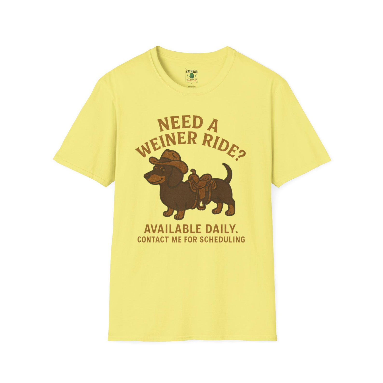 Funny Weiner Ride T-shirt: Pun Humor Graphic Tee - Etsy