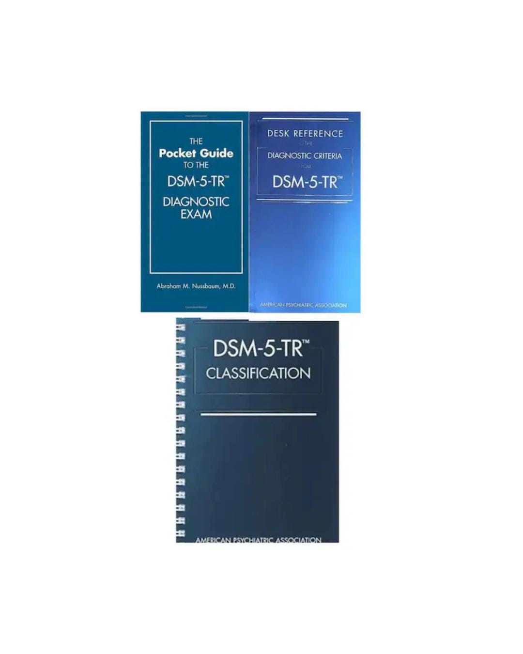 DSM 5 TR Combo Set Desk Reference + Classification + Pocket Guide - Etsy