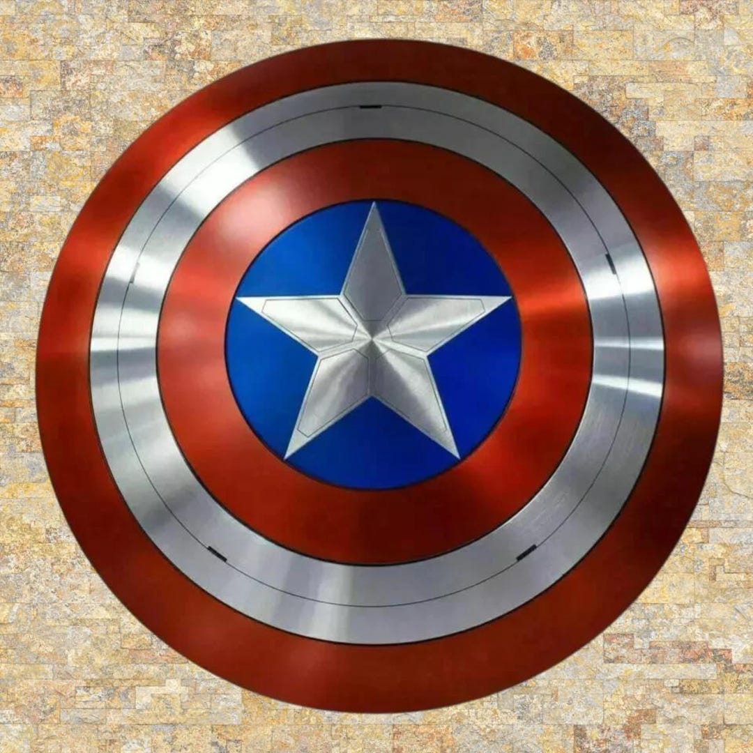 Captain America Shield Marvel Legends 75th Anniversary Avengers Alloy ...