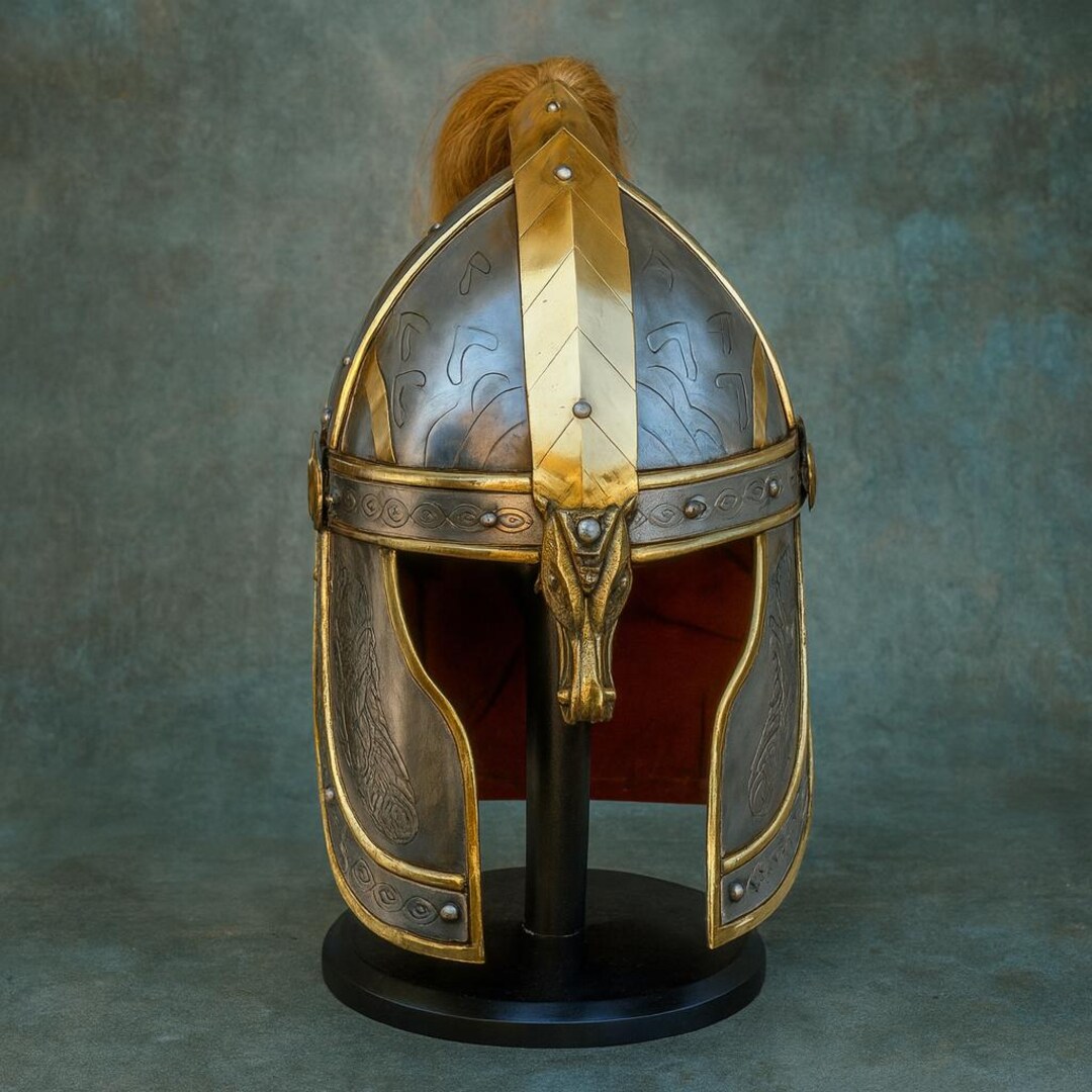 Medieval Eomer Helmet: Lord of the Rings Steel Costume Helmet the Rings ...