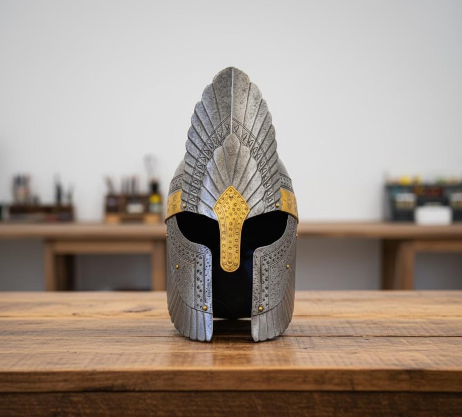 Medieval Elven Warrior Helmet Fantasy Cosplay Armor Lotr-inspired ...