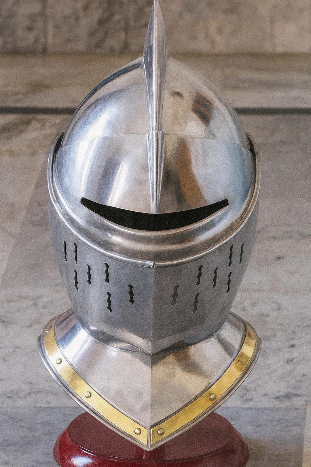 Medieval European Closed Helmet | Knight Armor Replica | Gothic Armet ...