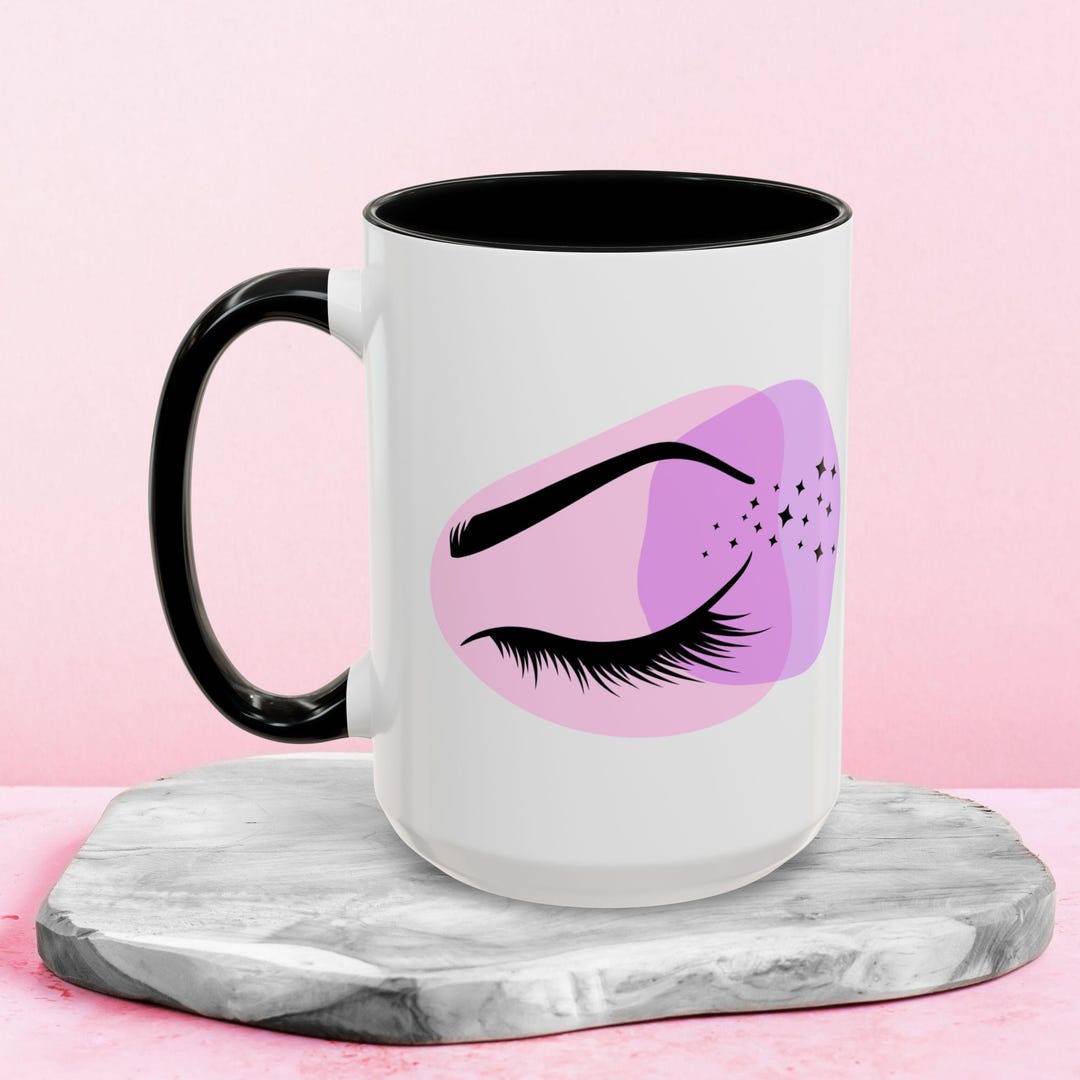 Lash Artist Gift With Thank You Message, Funny Lash Extension Tech Mug ...