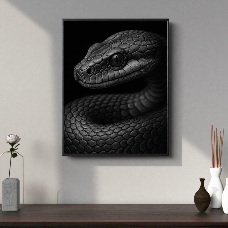 Snake Wall Art - Etsy