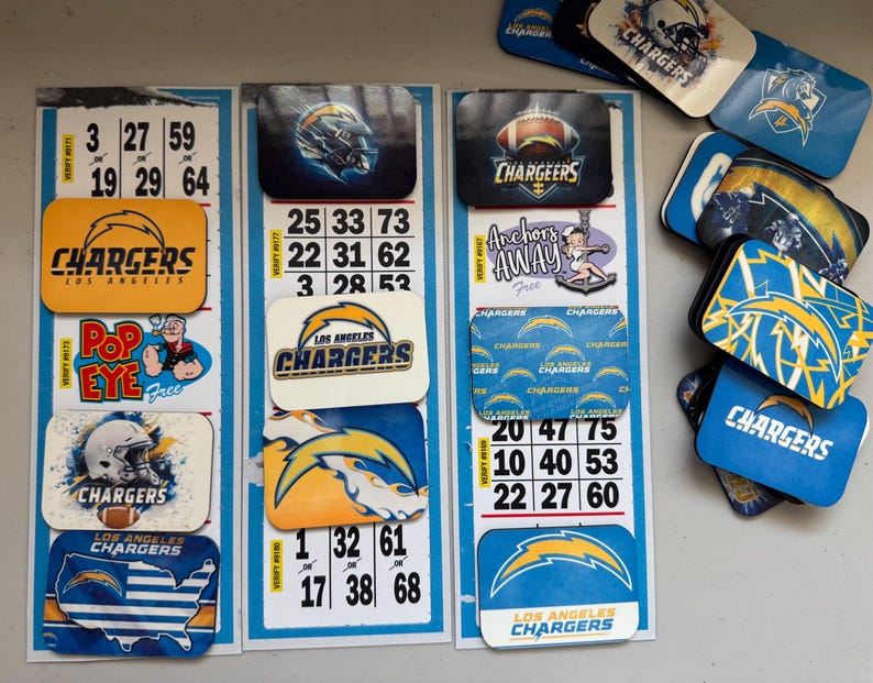 Personalized Bingo Card Covers - Etsy