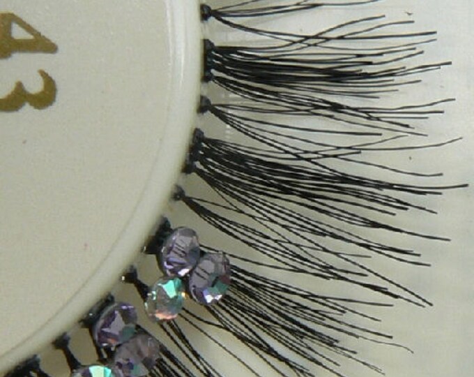 Wispy Crystal Lashes - Ultra Sparkly Exclusive False Eyelashes With AB ...
