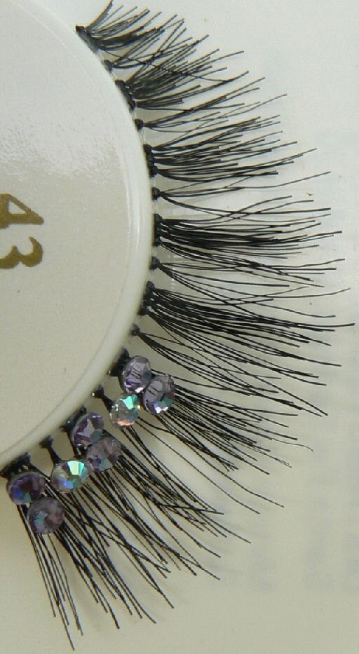 Wispy Crystal Lashes Ultra Sparkly Exclusive False Eyelashes With AB ...