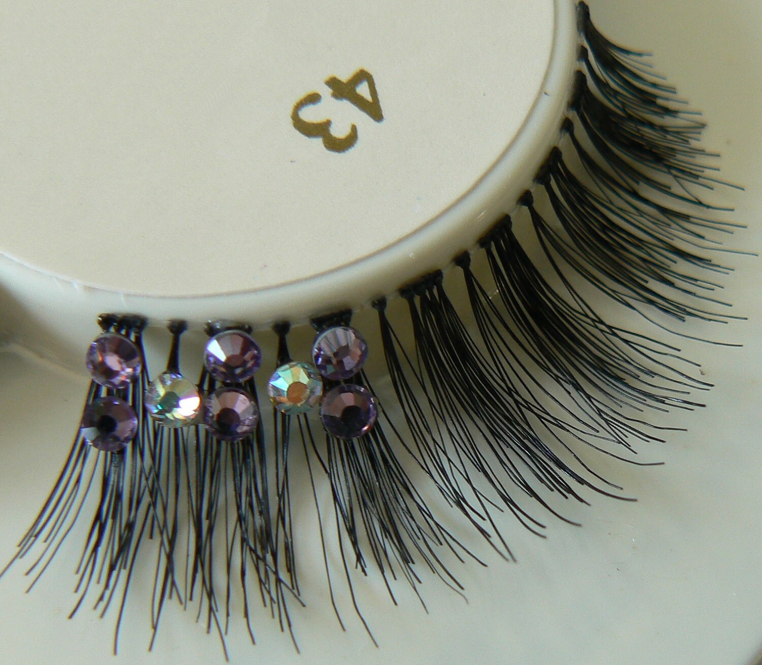 Wispy Crystal Lashes - Ultra Sparkly Exclusive False Eyelashes With AB ...