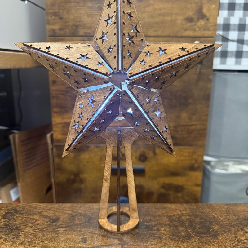 Tree Topper 3 5 Inches - Etsy