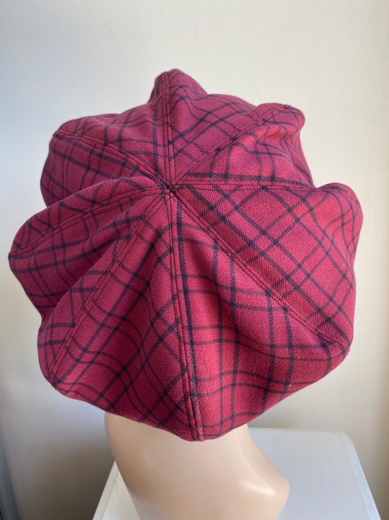 Newsboy Cap- Paperboy -baker Boy -apple Hat- Slouchy Beanie Beret ...