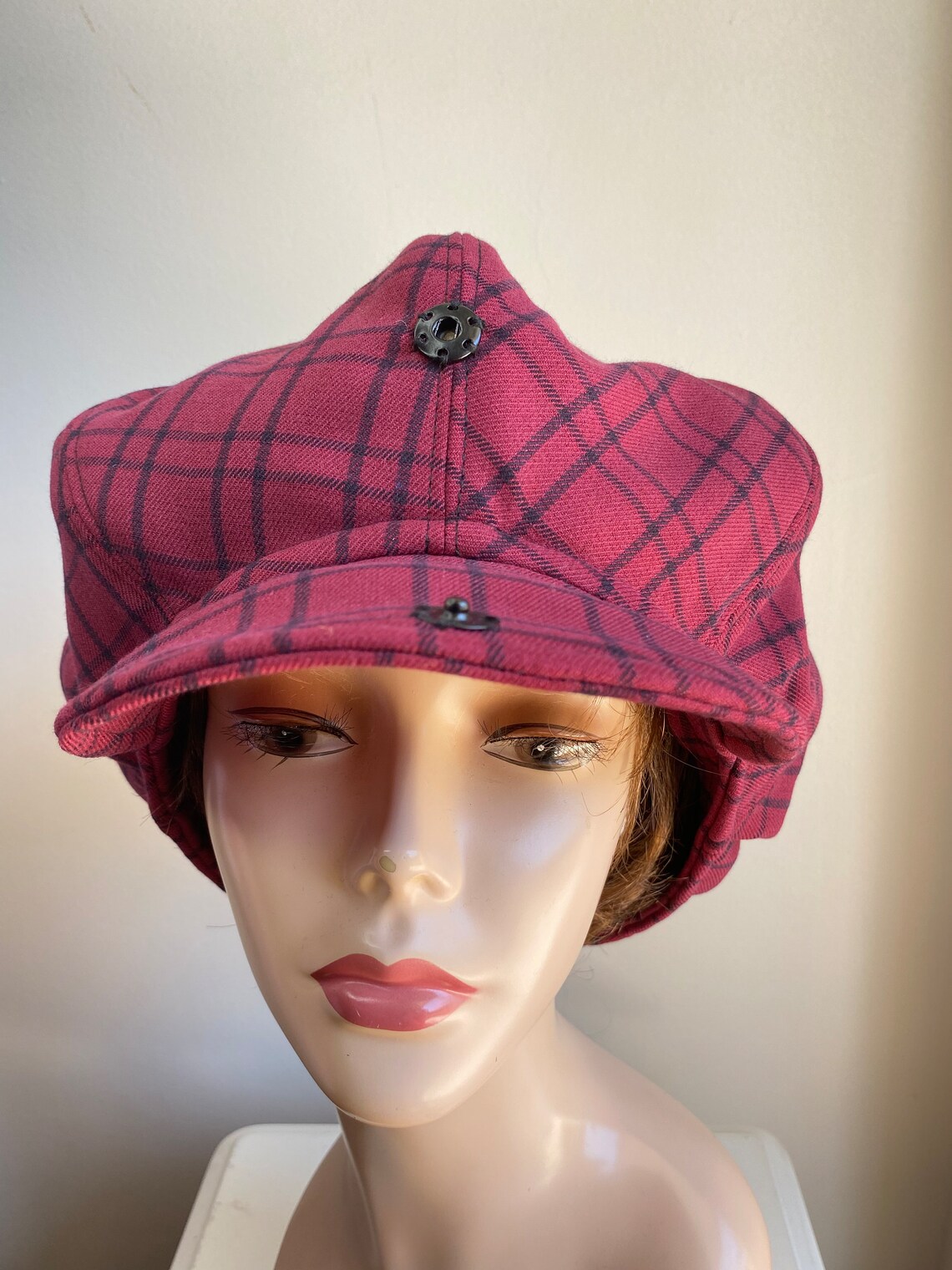 Newsboy Cap- Paperboy -baker Boy -apple Hat- Slouchy Beanie Beret ...
