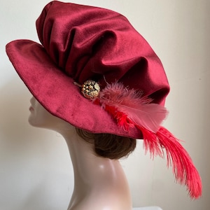 16th Century Historical Clothes Larp Hat- Medieval Tudor Elizabethan ...