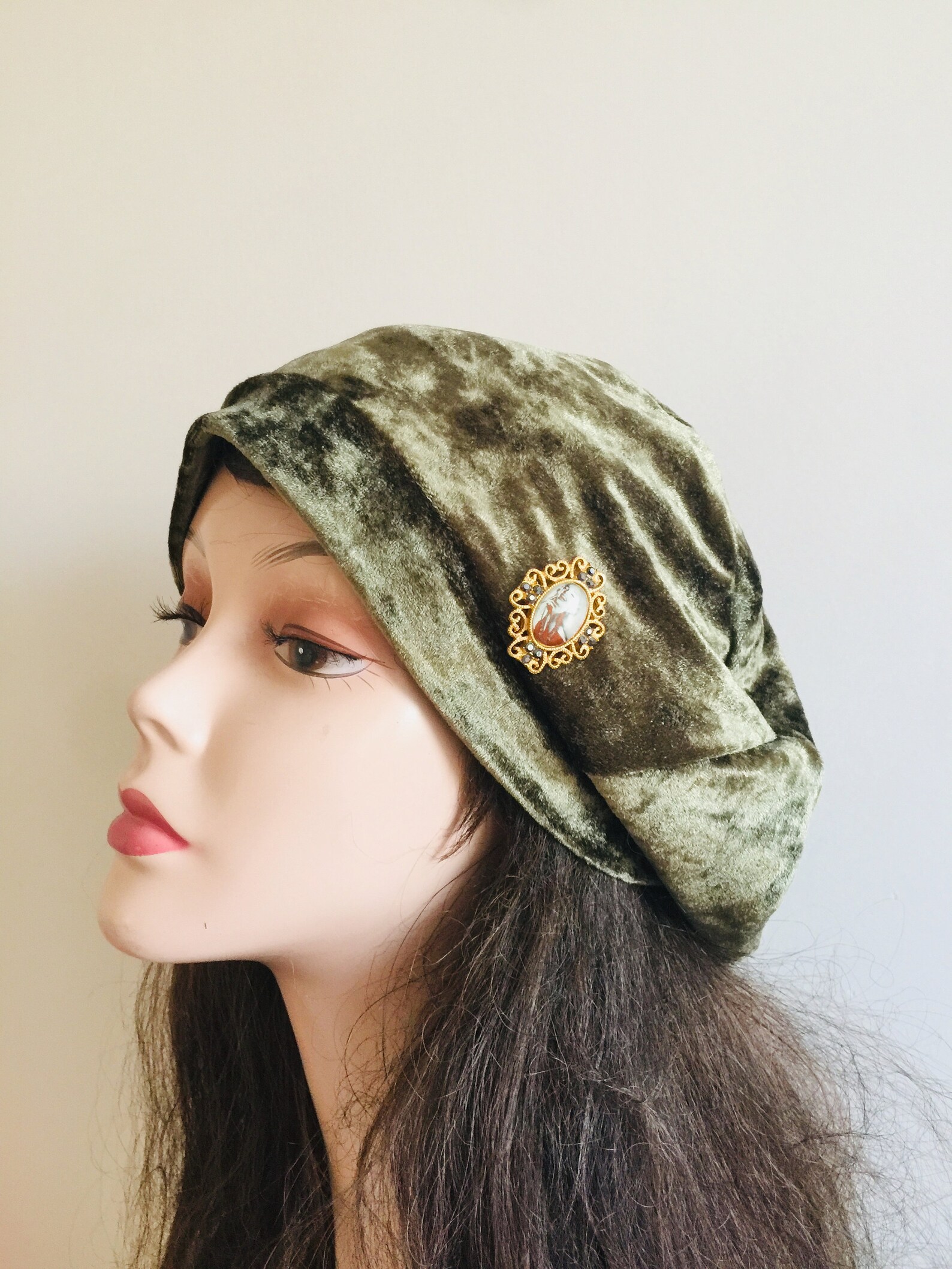 Spring Beret Velvet Slouchy Beanie Formal Beret With Bow | Etsy