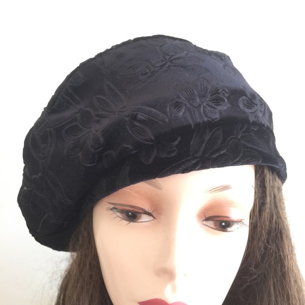 Velvet Beret - Etsy