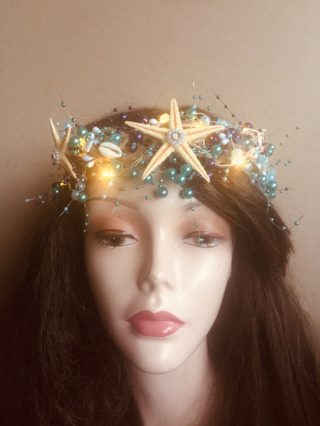 Light up Led Headband for Photography -wedding Hair Accessory- Mermaid ...