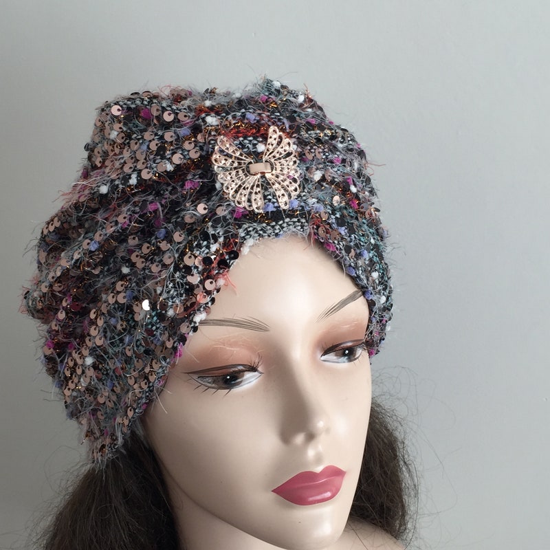 Knit Turban Hat - Etsy