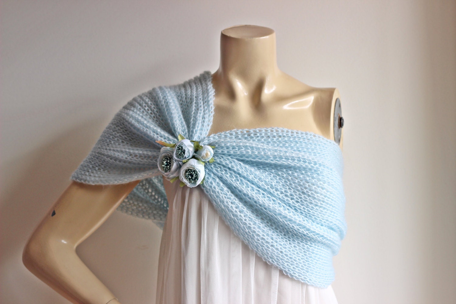 Light Blue Cape-Baby Blue Bridal Cape /Blue Wedding Wrap Shrug | Etsy