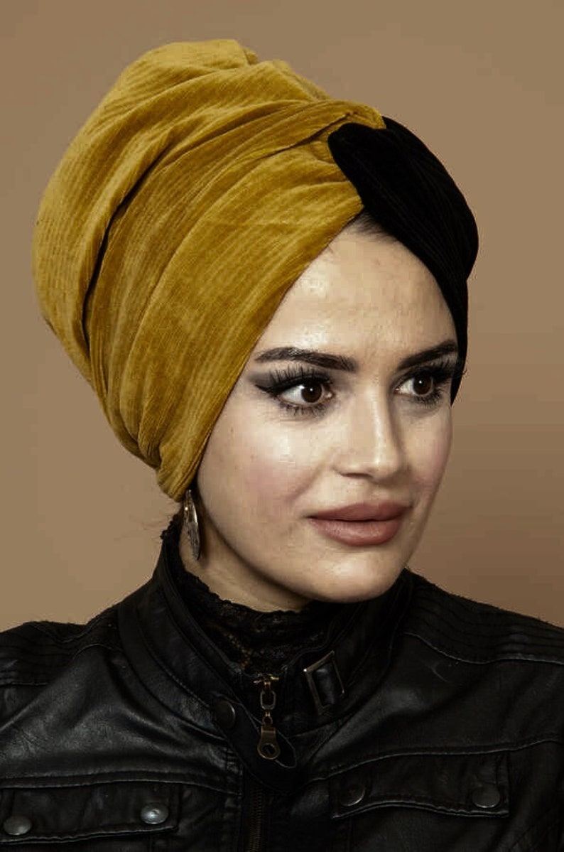Mustard Turban Headband Womens Fashion Hair Wrap Mustard | Etsy