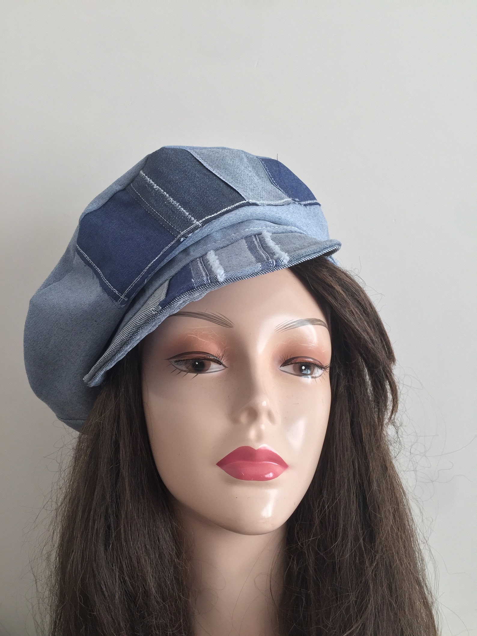 Bohemian Style Hat Boho Hippie Clothing Distressed Cap - Etsy