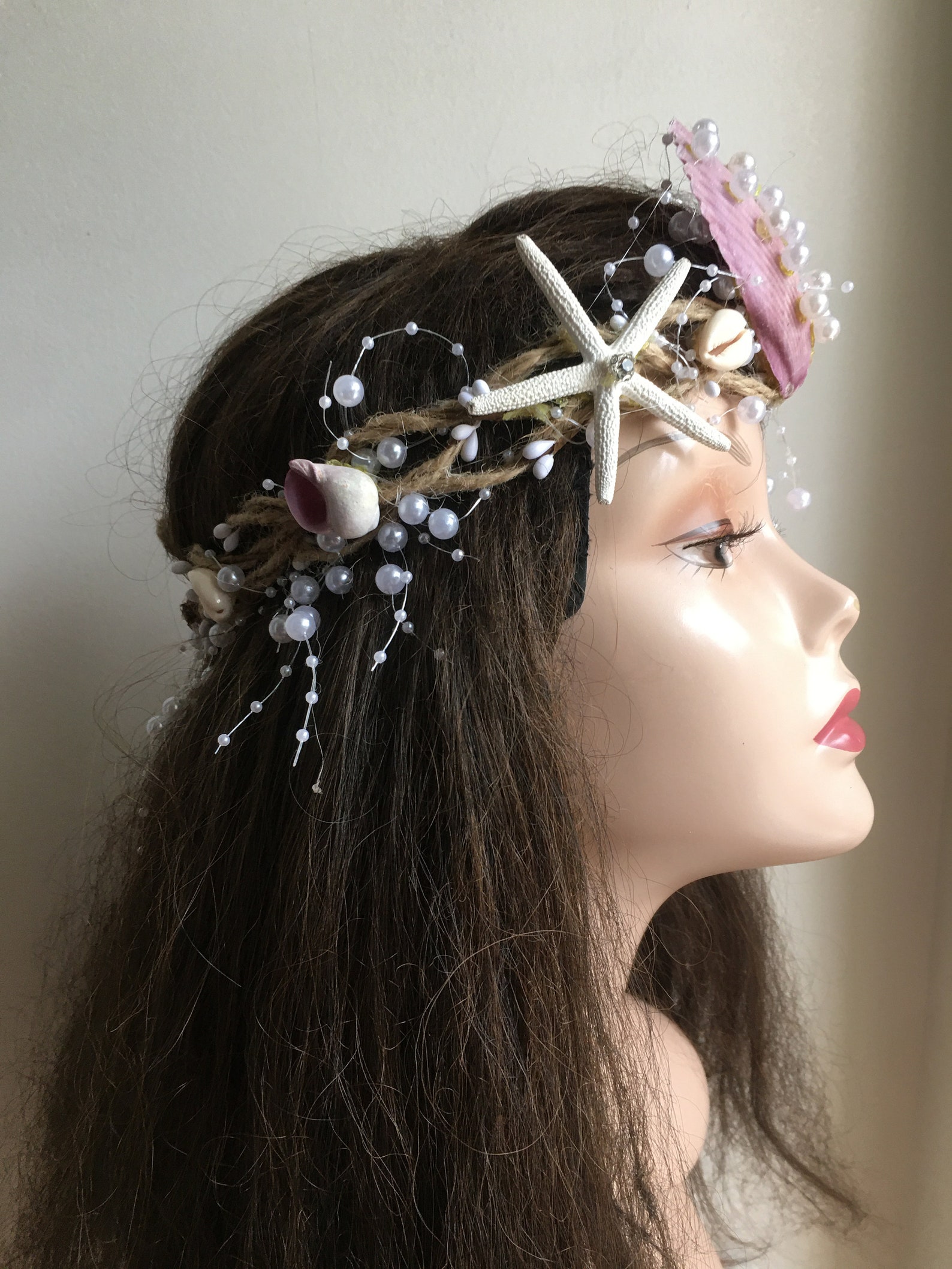 Shell Crown Bachelor Party Gifts Beach Bridal Headband - Etsy