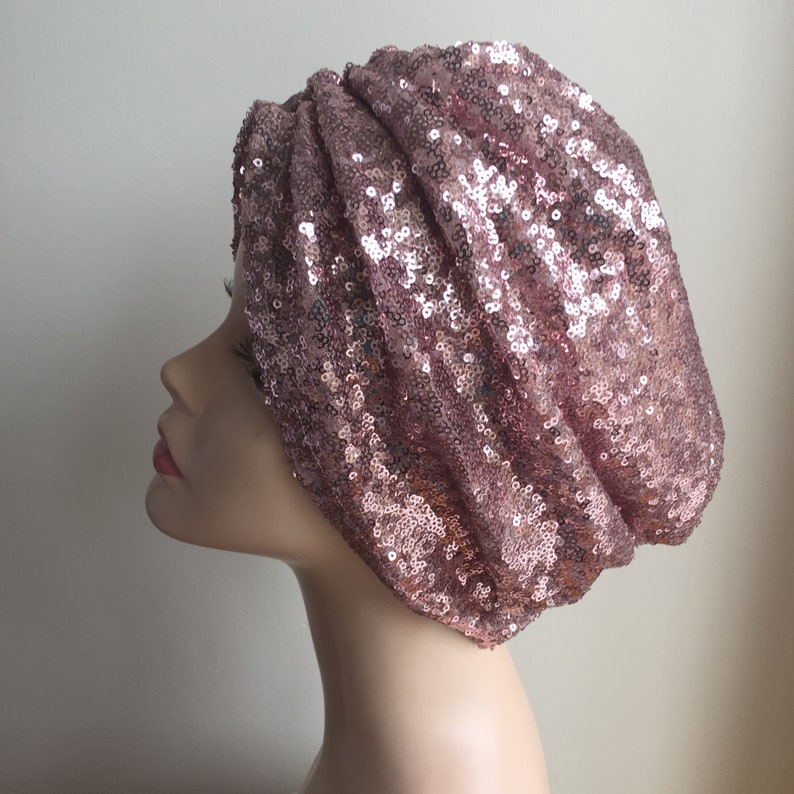 Turban Headband Wedding sequin Turban sparkling Turban - Etsy