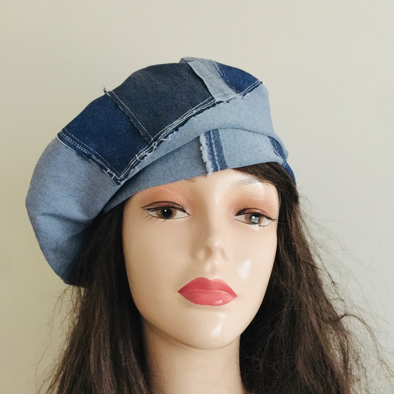 Denim Blue Hat - Etsy