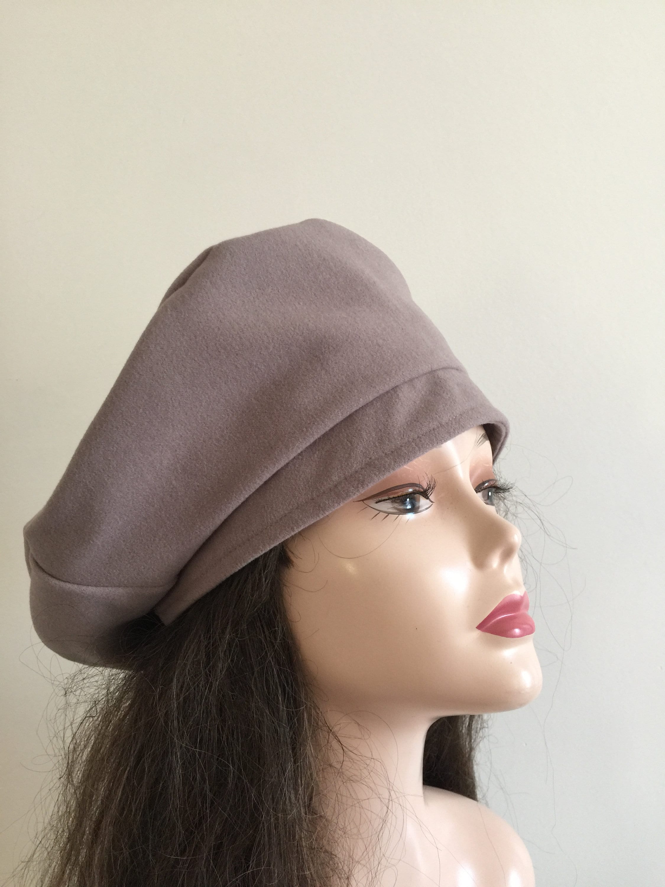 Classic french beret tam french warm winter hat stocking | Etsy