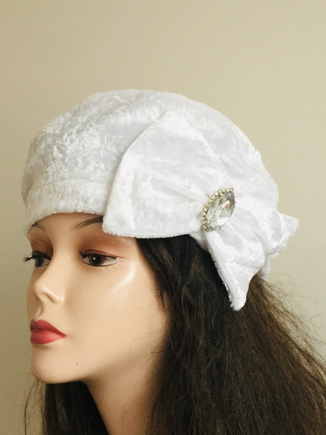 Womens Summer Hat- White French Beret- Wedding Outfit Hat- Tam French ...