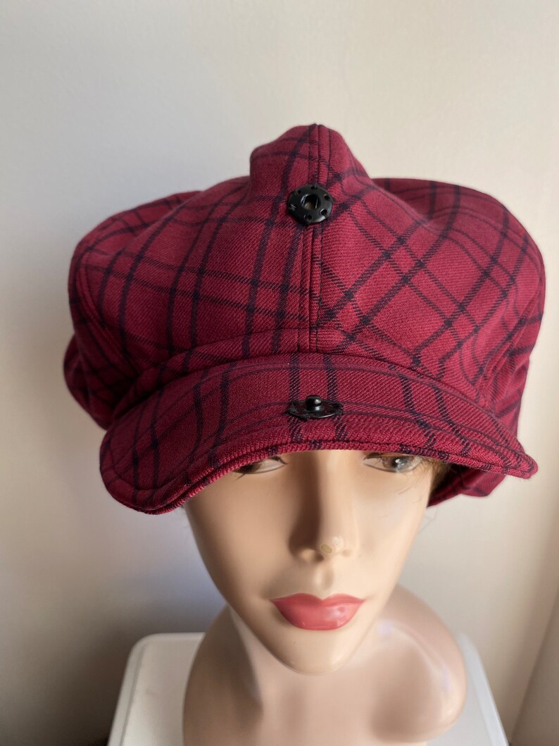Newsboy Cap- Paperboy -baker Boy -apple Hat- Slouchy Beanie Beret ...