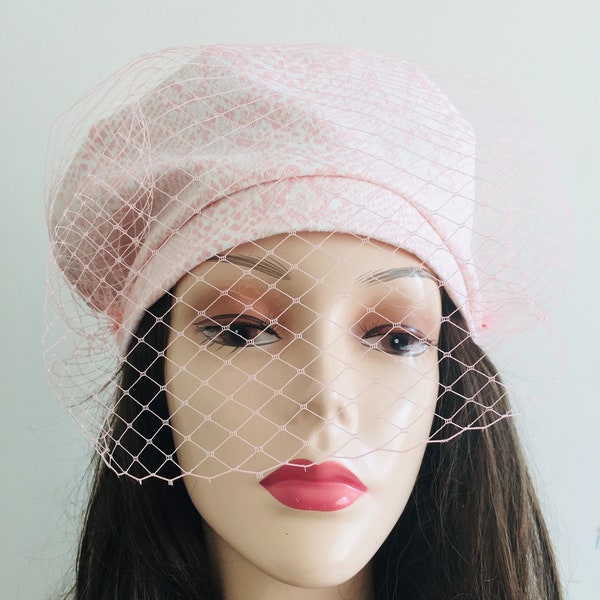 Veiled Beanie - Etsy