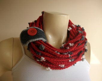 Crochet Chain Scarf | Etsy