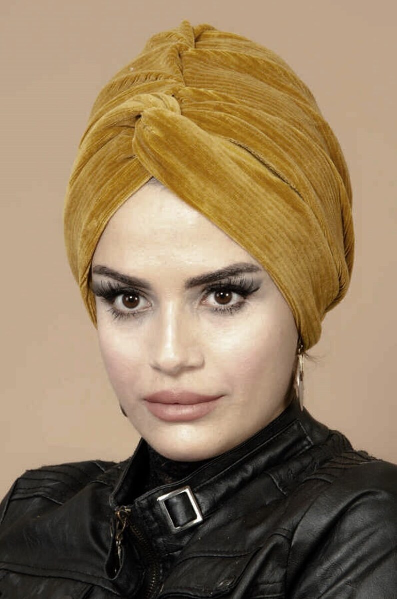 Mustard Turban Headband Womens Fashion Hair Wrap Mustard | Etsy