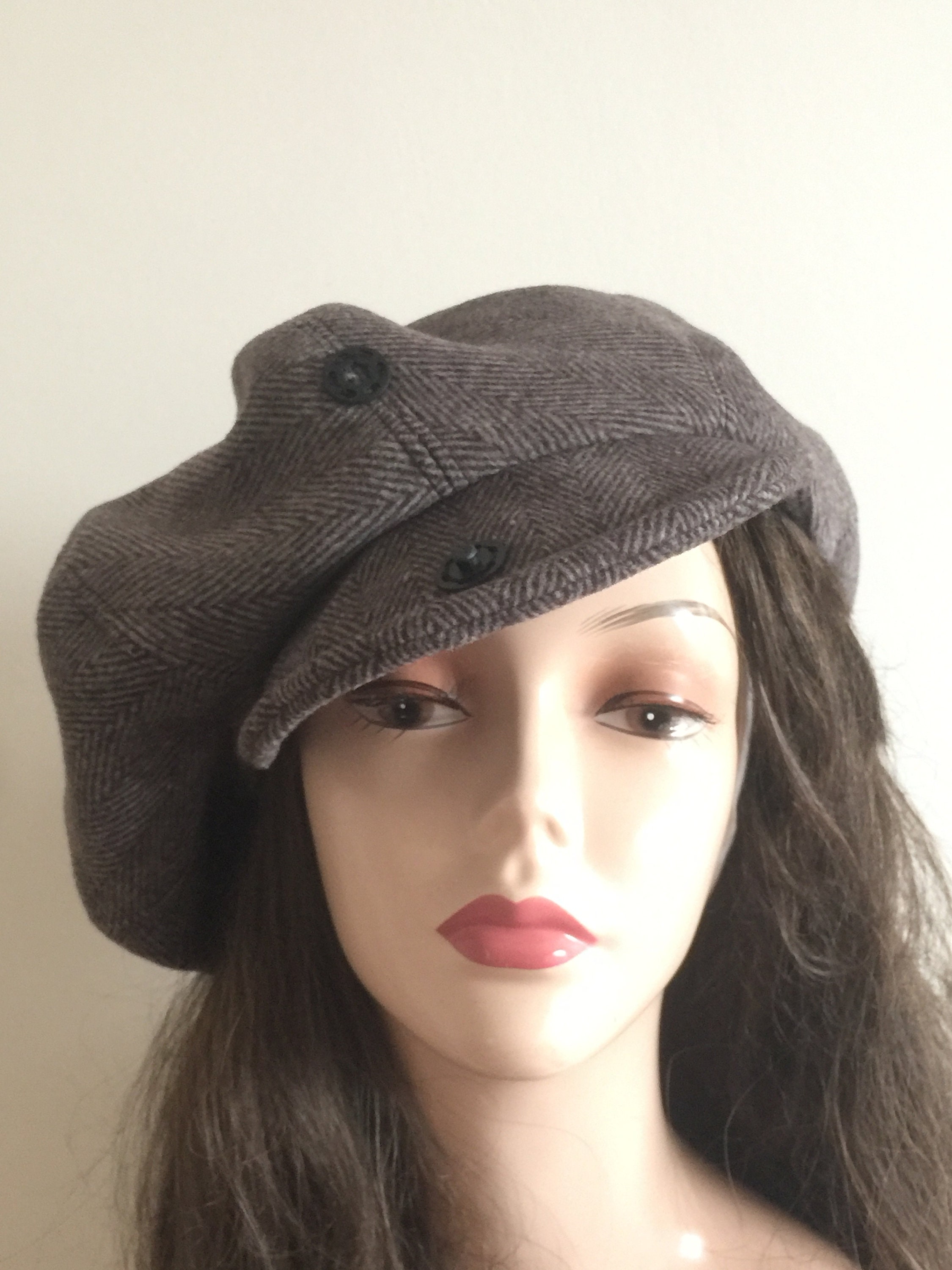 Newsboy Cap Paperboy baker Boy apple Hat Slouchy Beanie - Etsy
