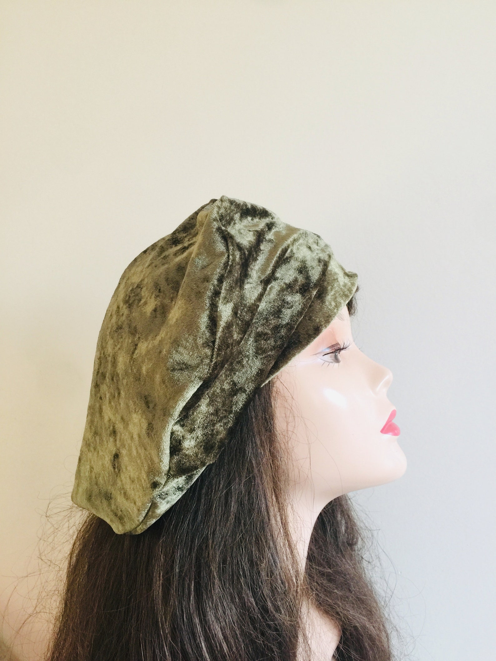Spring Beret Velvet Slouchy Beanie Formal Beret With Bow - Etsy