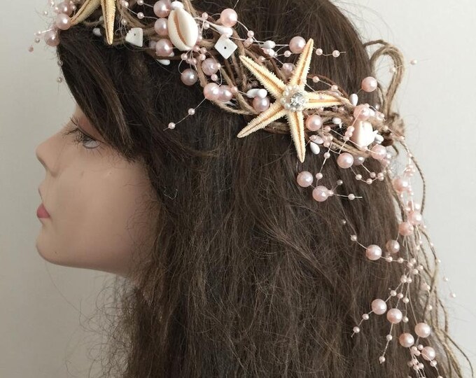 Seashell Atlantis Tiara Tourqoise Magic - Etsy