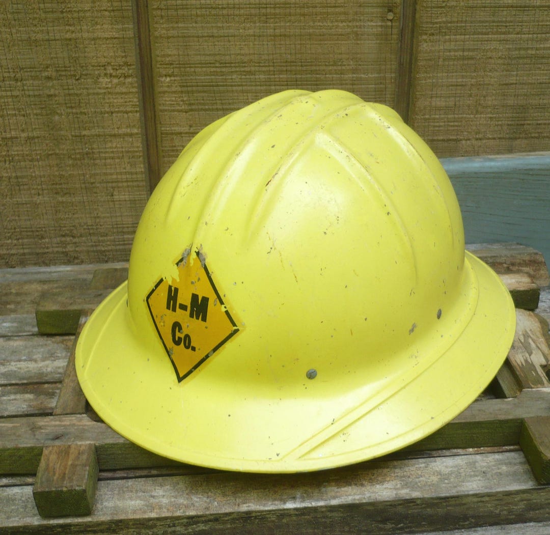 Vintage Hard Hat - Etsy