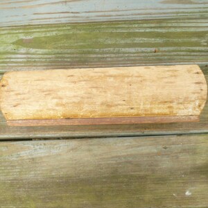 Vintage Wood Box-unusual Round Sides - Etsy