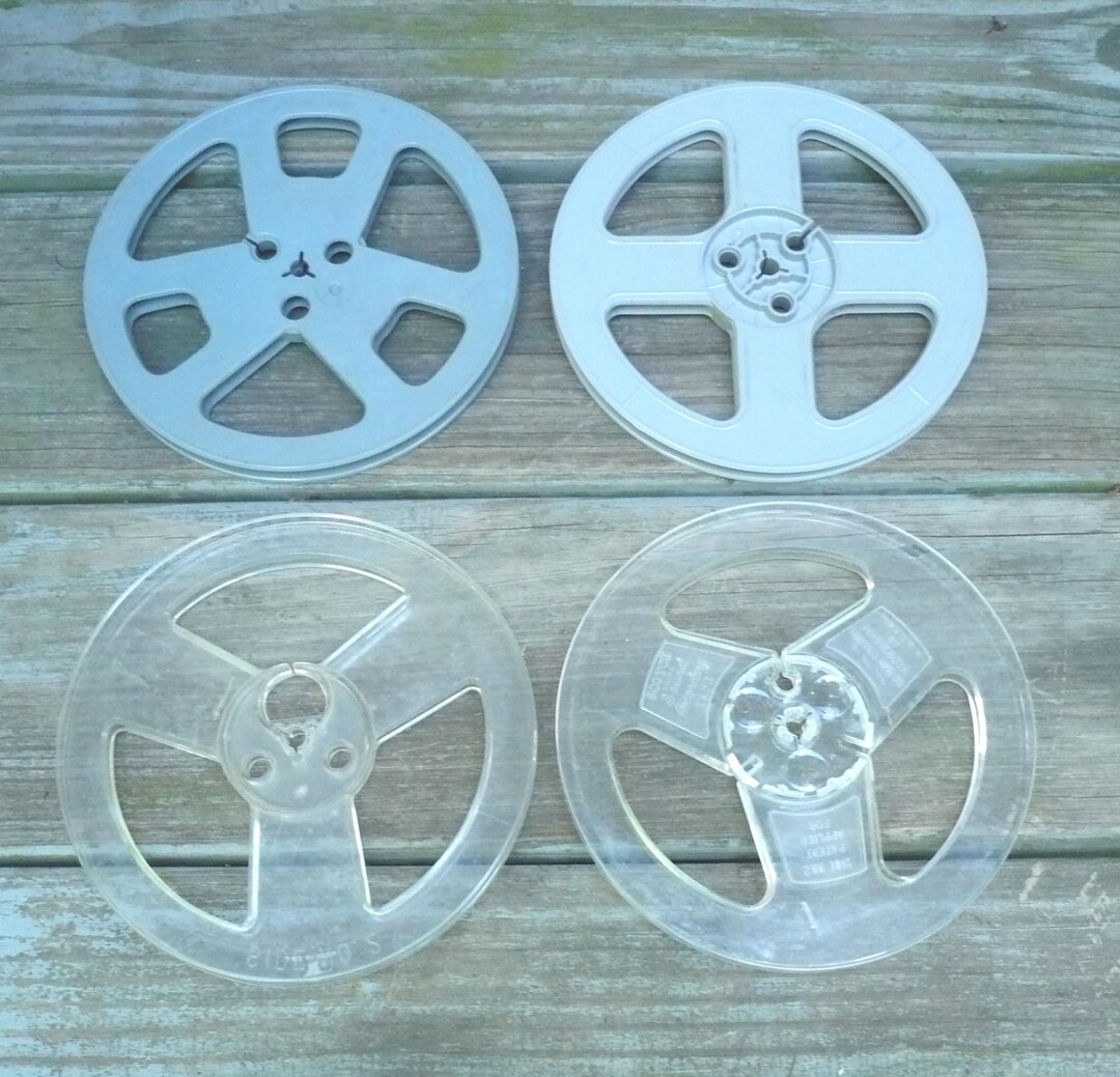 4 Vintage Audio Tape Reels-7 Inch - Etsy