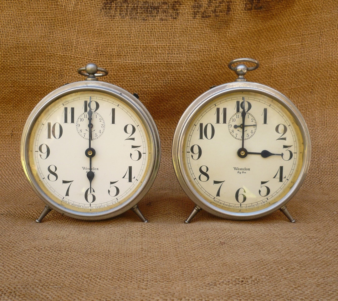 Westclox BIG BEN Alarm Clocks-working - Etsy