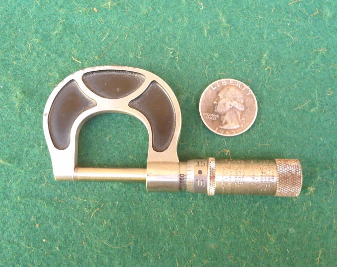 Vintage Micrometer-reed Small Tool Works - Etsy