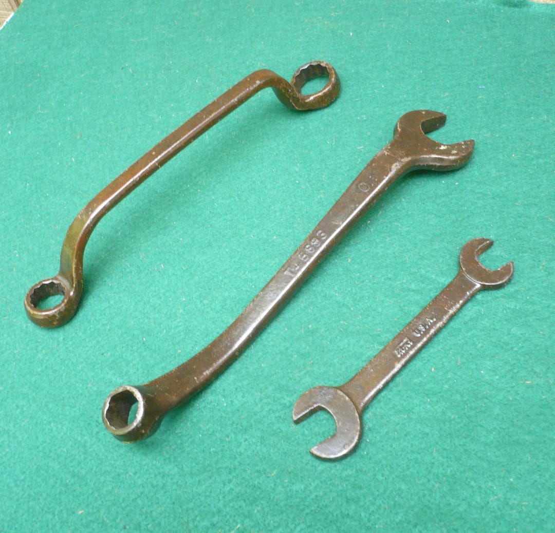3 Vintage Script FORD Wrenches - Etsy