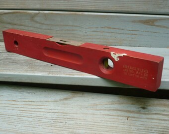 Vintage Wood Level | Etsy