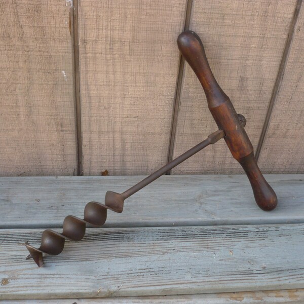 Hand Auger - Etsy
