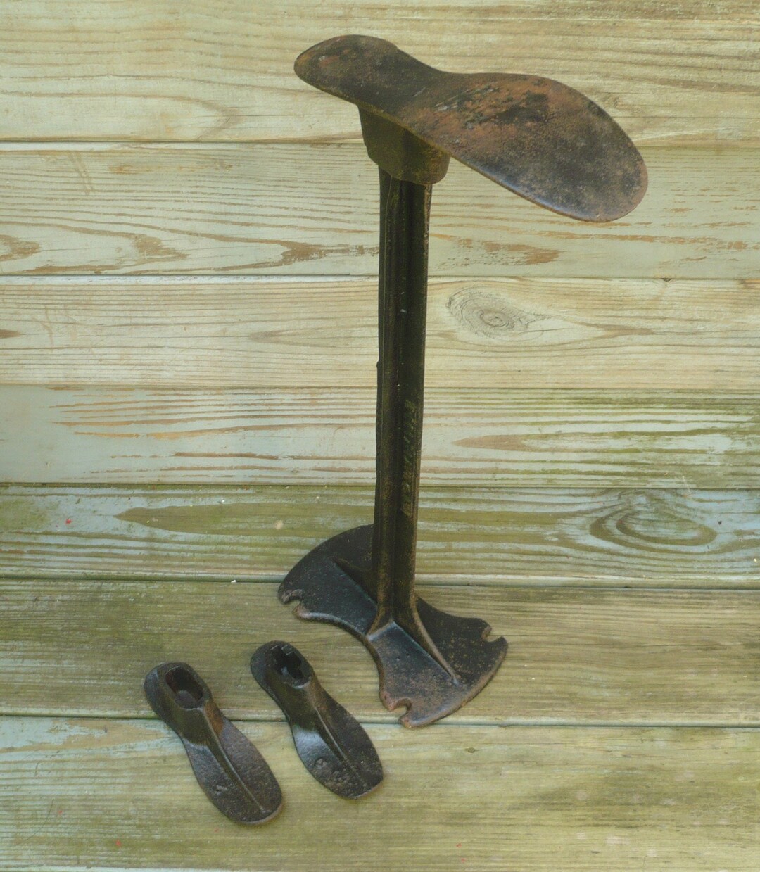 Antique Cobbler's Shoe Stand PLUS 3 Shoe Forms - Etsy