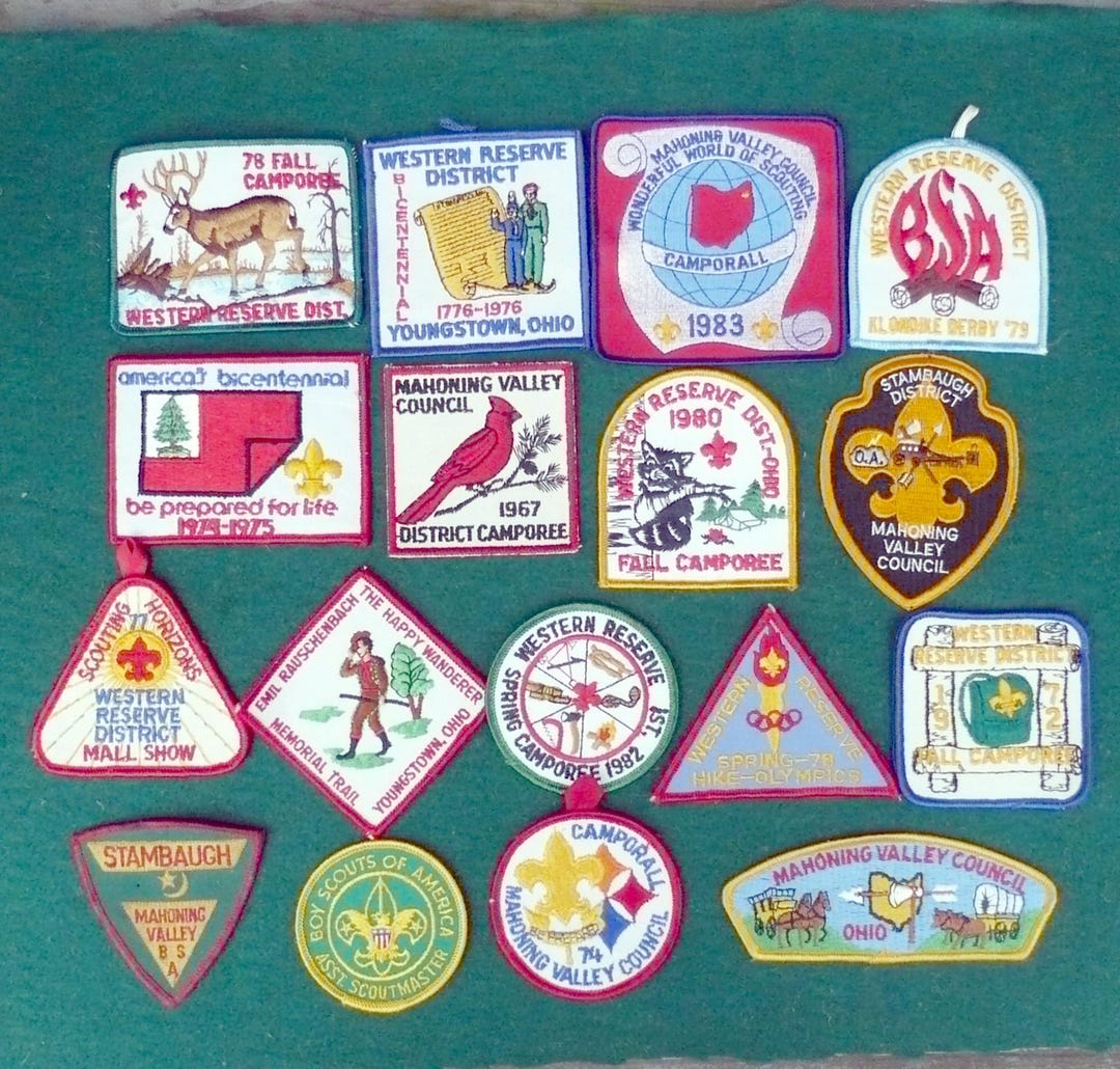1960s Thru 1980s BOY SCOUT Patches-group 17 - Etsy