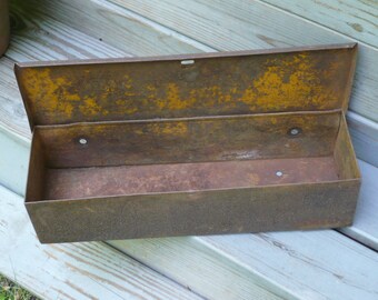 Rusty Tool Box | Etsy