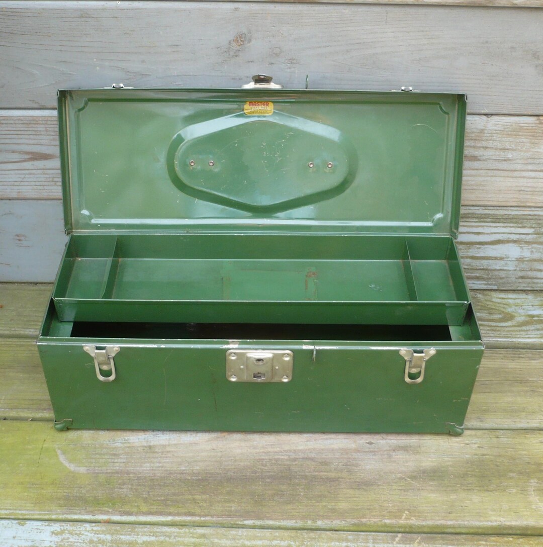 Vintage MASTER Tool Box - Etsy