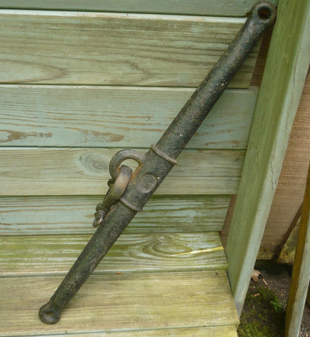 Antique CAST IRON Singletree - Etsy