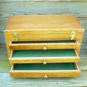 Vintage Machinists Style Tool Box - Etsy