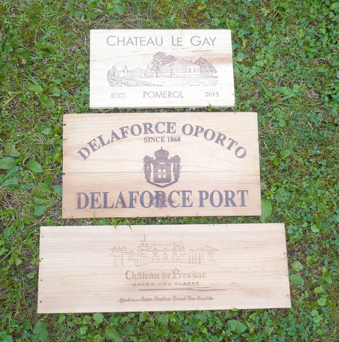 French Wine Crate Panels - Etsy